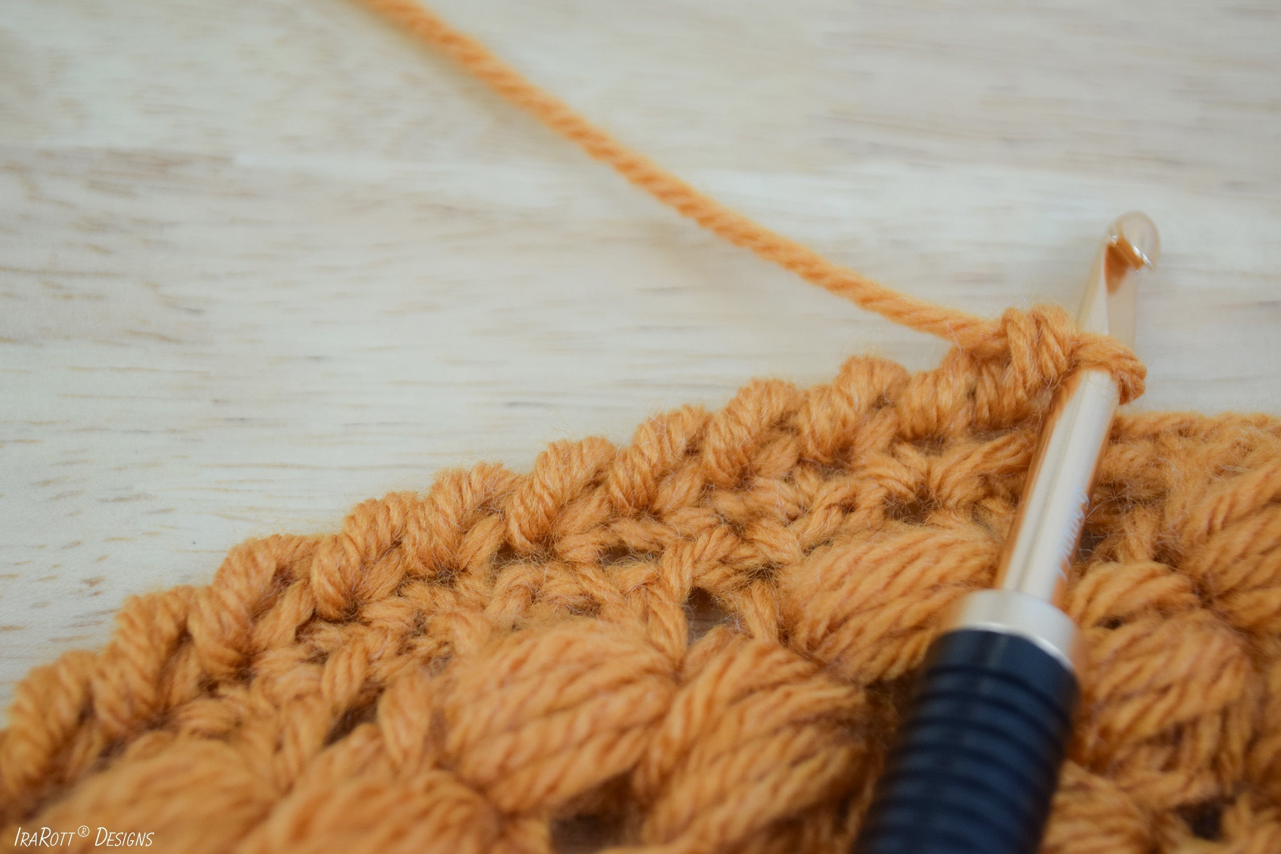 Reverse Single Crochet AKA Crab Stitch – IraRott Designs