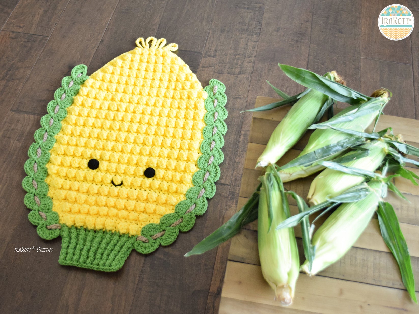 Corny The Cob Corn Rug Crochet Pattern – IraRott Designs