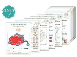 Kitty Cat With Heart Rug Crochet Pattern – IraRott Designs